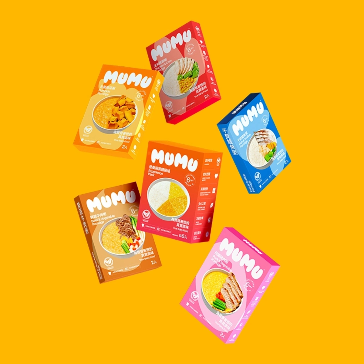 時尚媽咪 Sandy吳姍儒為「小初一」著想的真實美味 | MUMU寶寶粥 － 米其林級常溫副食品，為寶寶著想的真實美味