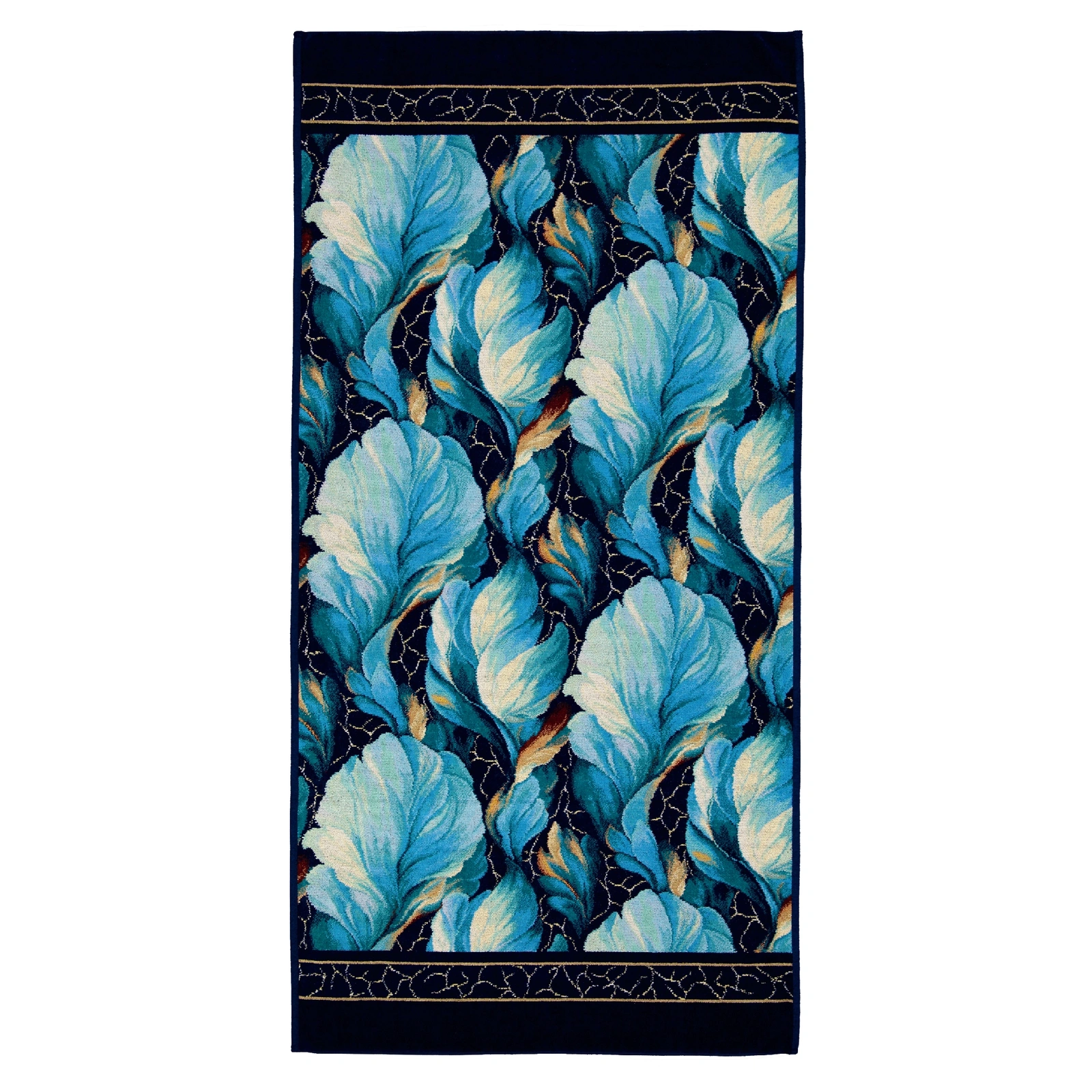 【feiler】藍羽之森浴巾(75x150)深藍