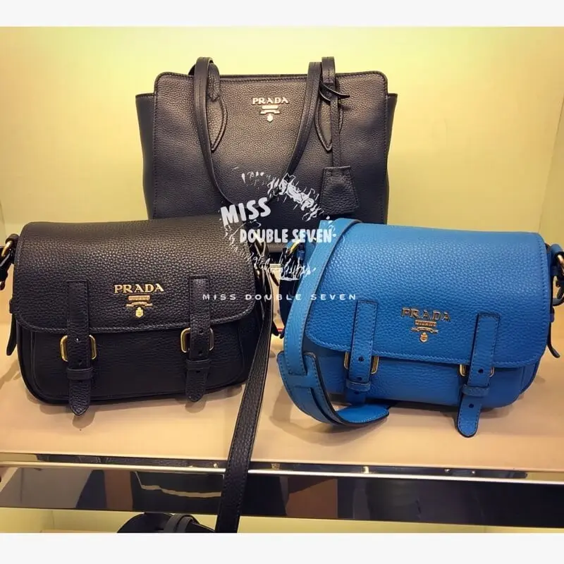 PRADA 斜背包超美新品 真皮側背包 | MISSDOUBLESEVEN