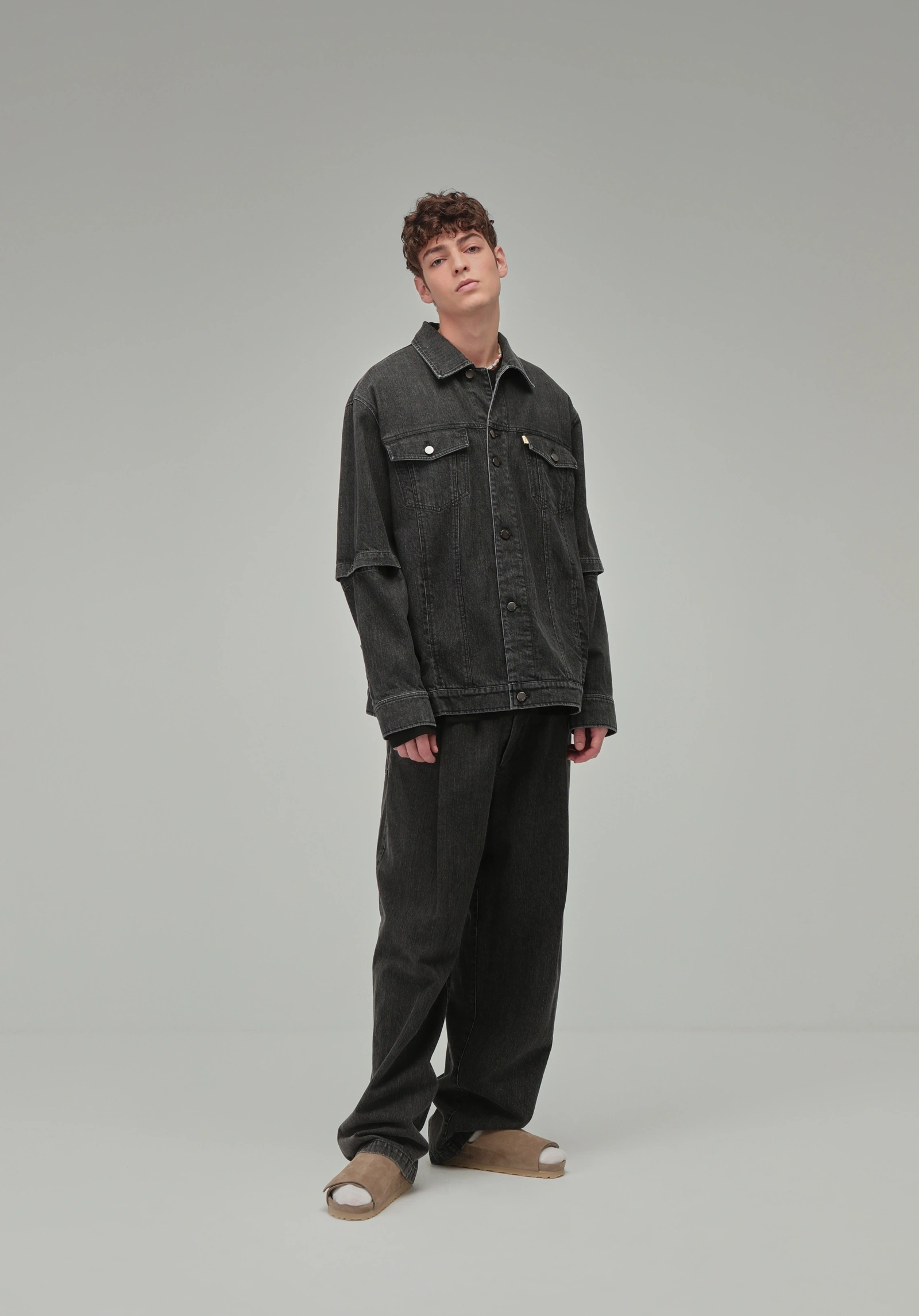 ATTILA JACKET WASHED GREY | OFF DUTY