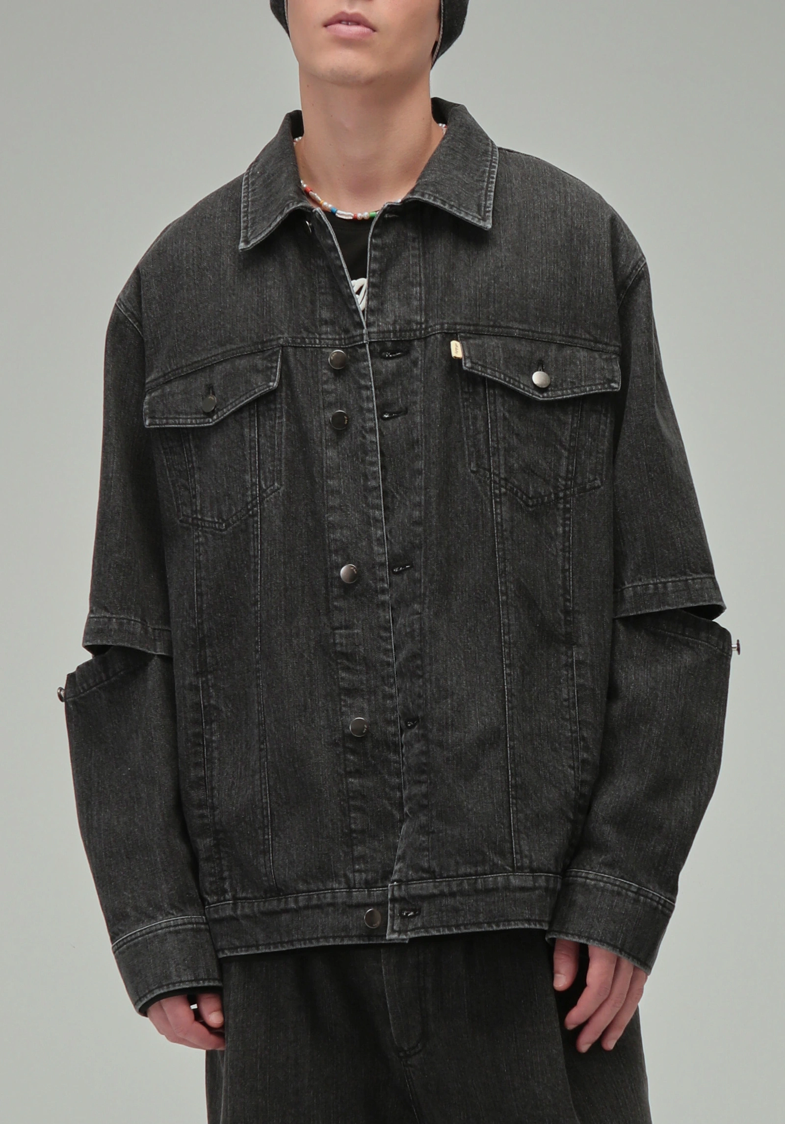 ATTILA JACKET WASHED GREY | OFF DUTY