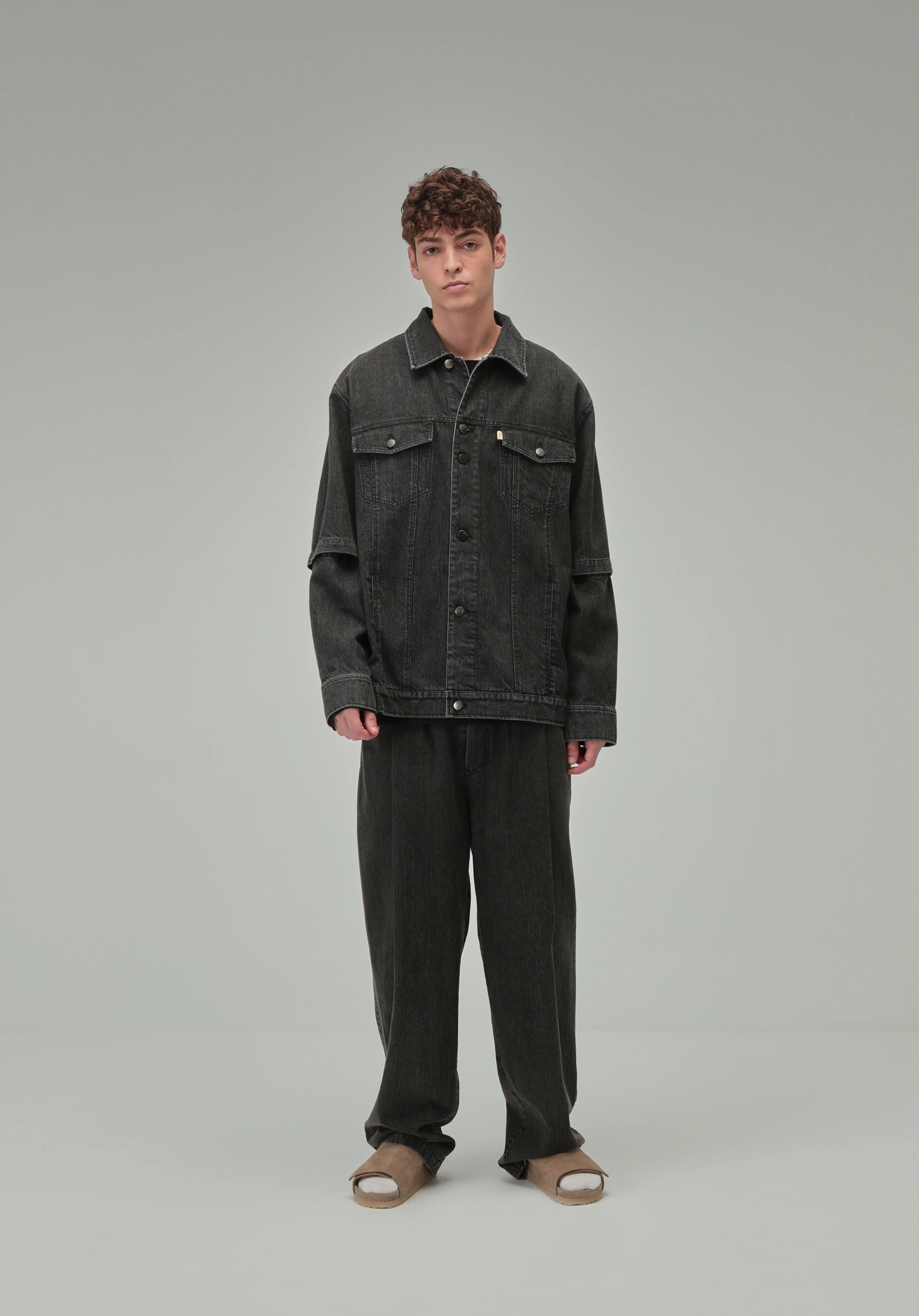 ATTILA JACKET WASHED GREY | OFF DUTY