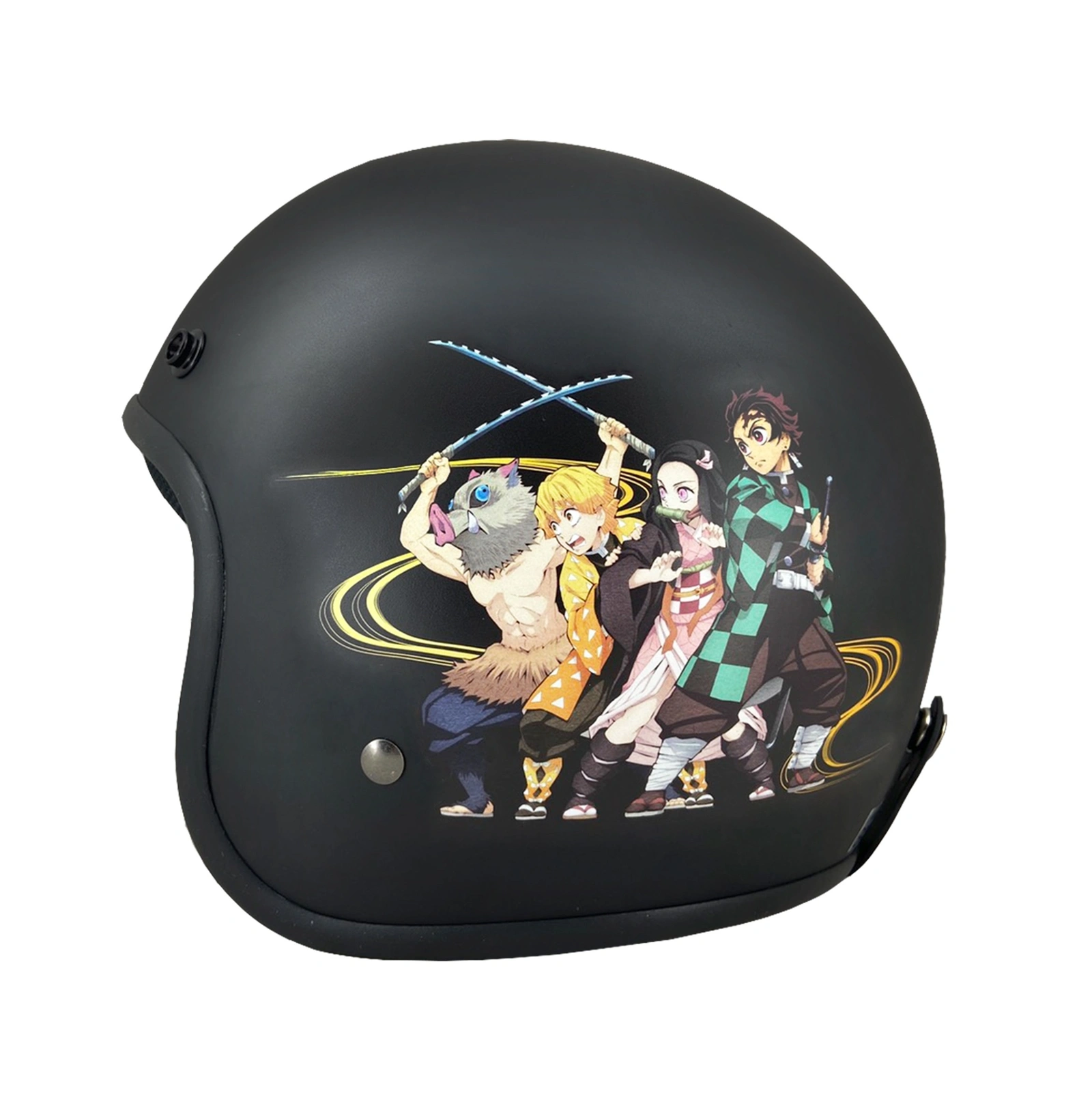 EVO CA-310 鬼滅之刃系列 彩繪 復古式安全帽 | 17年老店【梅代安全帽】安全帽/機車用品