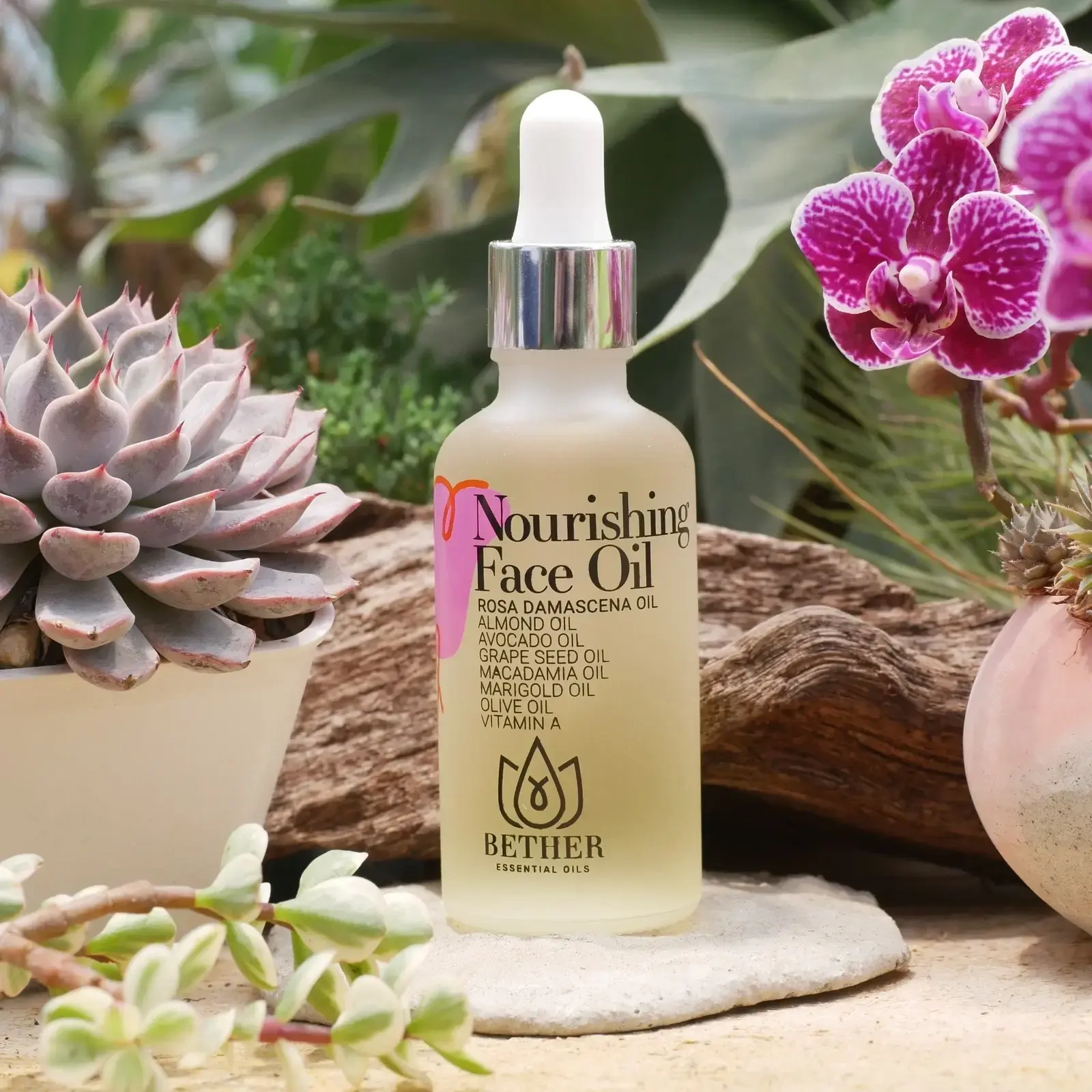 BETHER玫瑰滋養臉部精華油50ml | RoseValley.tw | 保加利亞玫瑰保養品 | 極致保養體驗