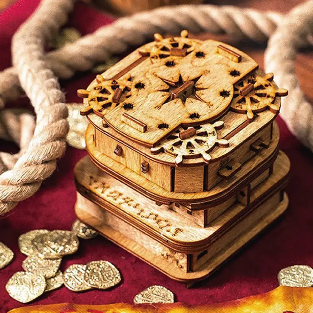 iDventure 益智機關盒 】戴維・瓊斯的監獄｜密室逃脫桌遊 | Amodas