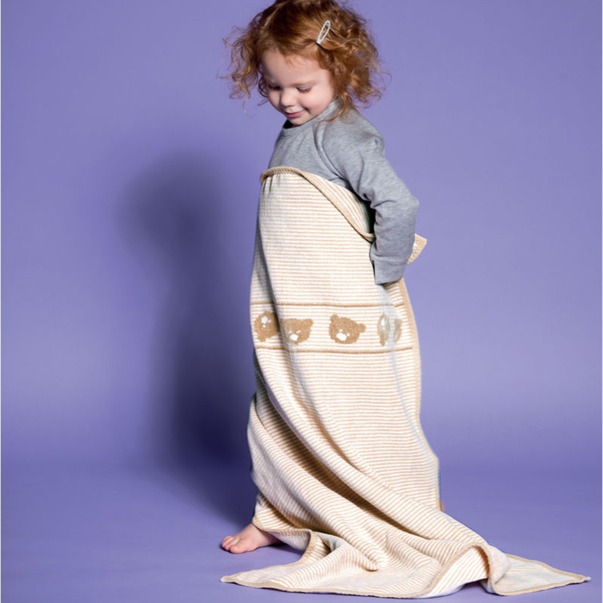 【feiler】湯姆小熊蓋毯(75x100)