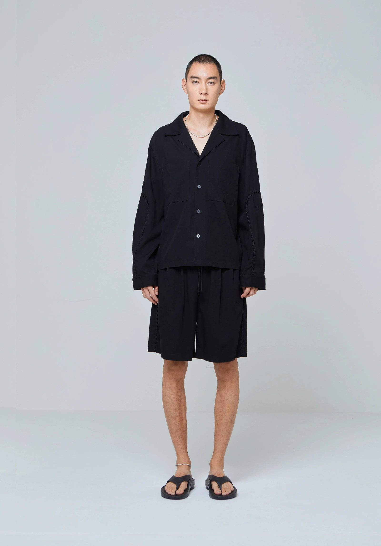 ROGI PJ SHIRT BLACK