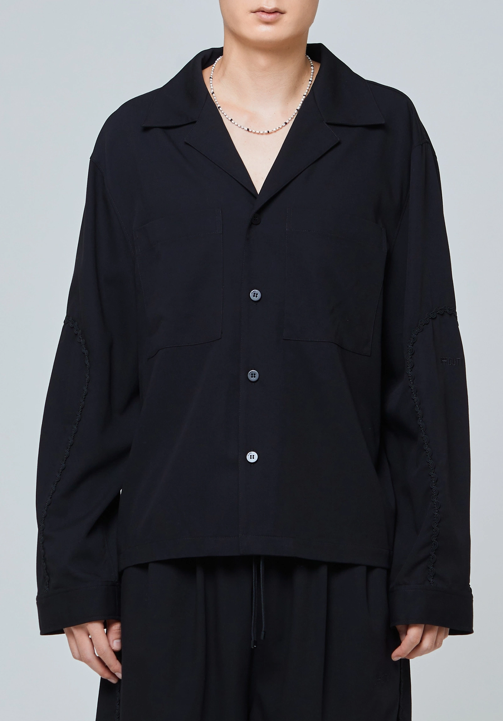 ROGI PJ SHIRT BLACK