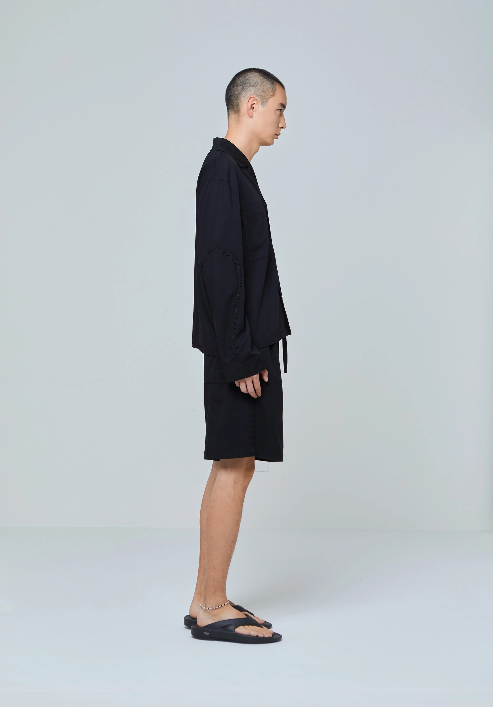 ROGI PJ SHIRT BLACK