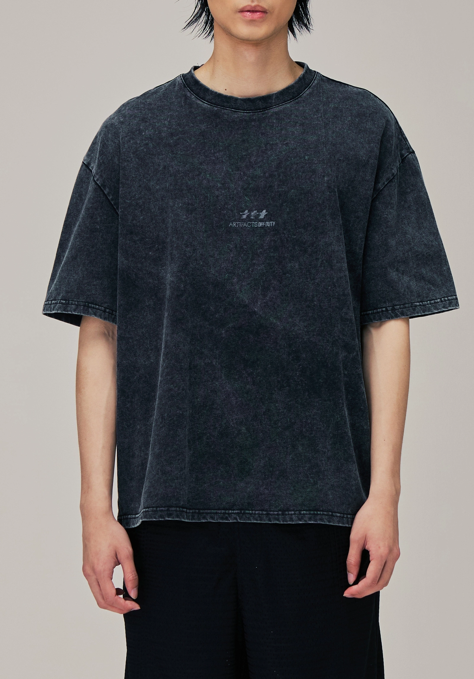 A-OOO TEE CHARCOAL