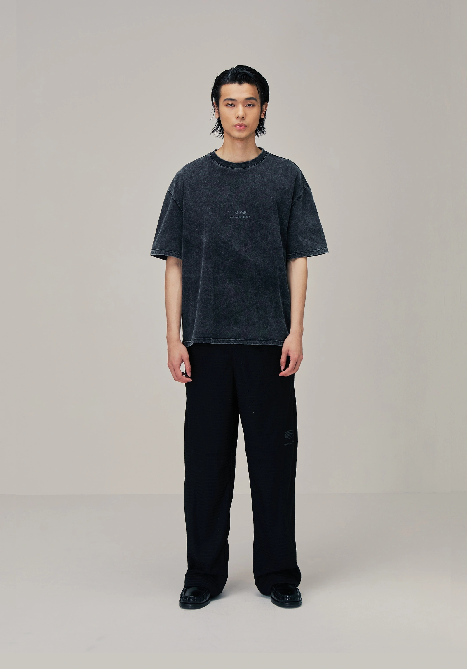 A-OOO TEE CHARCOAL