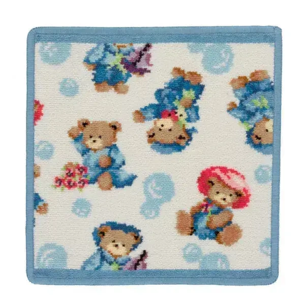 【feiler】泰迪熊方巾(25x25)／2色 | 【品牌官網】FEILER 來自德國頂級毛巾品牌的問候