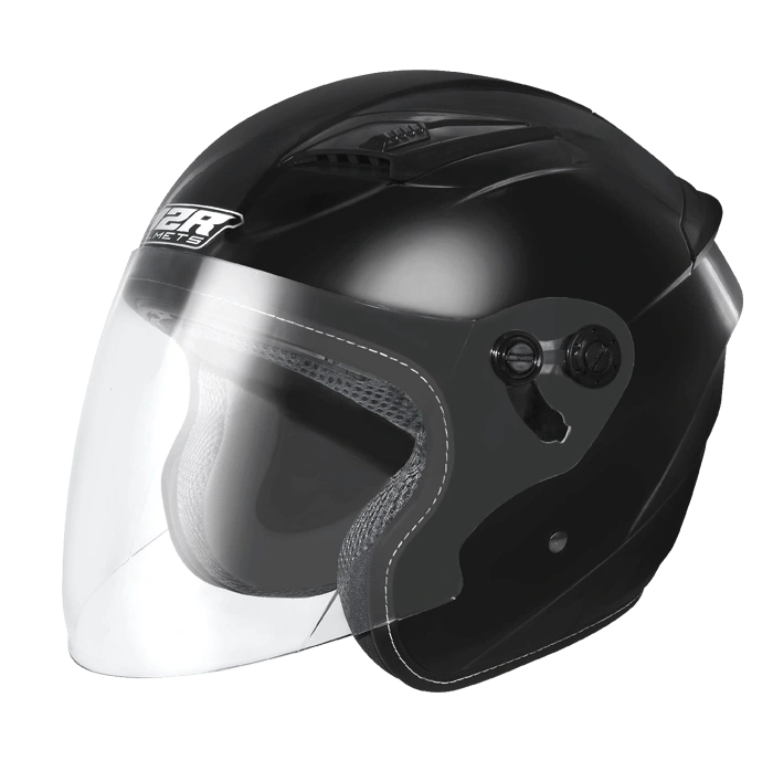 M2R J-7 素色 3/4罩式安全帽 | 17年老店【梅代安全帽 】機車用品百貨