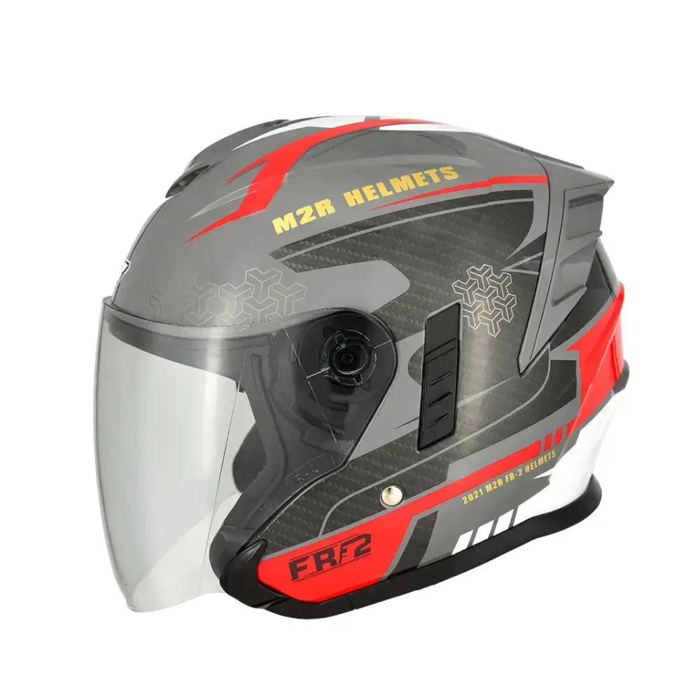 M2R FR-2 紀念版 #13 極馳 3/4罩式安全帽 | 17年老店【梅代安全帽 】機車用品百貨